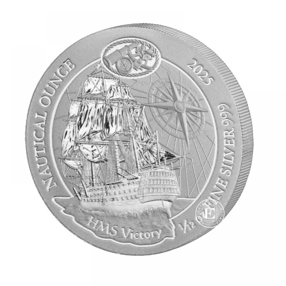 1/12 oz (2.59 g) silver coin Nautical Ounce - HMS Victory,