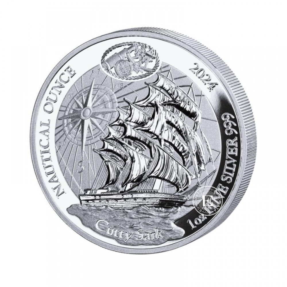 1 oz (31.10 g) silver coin Great Eastern - Cutty Sark, Rwanda ...